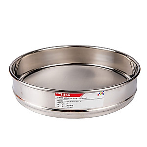 Adamas-Beta φ30×4.5cm 300Mesh 304 Stainless Lab Sieves Economy Test Sieve 304 Stainless Steel Wire Cloth（0.05mm）