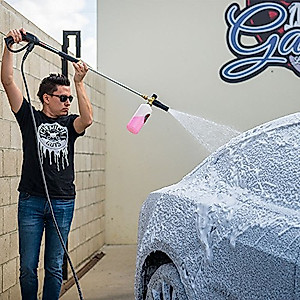 Chemical Guys HOL144 TORQ Foam Cannon Snow Foamer & Mr. Pink Super Suds Shampoo & Superior Surface Cleaning Soap, 1 Gal, 2 Items