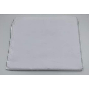 White Cotton Fabric by The Yard - Prepackaged by The Yard- 100% Cotton