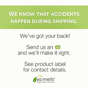 EZ Melts Dissolvable Energy, Memory & Mood Enhancer, Blend of B-Vitamins, Sugar-Free, 2-Month Supply