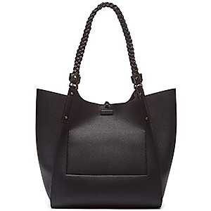 Calvin Klein Shelly Rocky Road Novelty Large Tote, Black/Gold