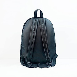 FJyuanqi School & Travel Backpack Laptop Backpack for Boys & Girls with Adjustable Strap Casual Daypack Hiking Bag 15 Inch - (Black Shark)