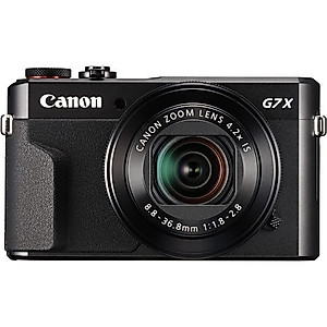 Canon PowerShot G7 X Mark II Digital Camera + Pixi-Basic Accessory Kit- International Version (Renewed)
