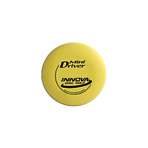 Innova Mini Driver, Heavy Weight for Long Distance & Windy Disc Golf, Pick Color [Stamp & Exact Color May Vary] Blue (Light)