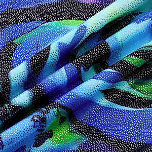 HOZIY Sleeved Leotards for Girls Gymnastics Size 7-8 Year Old 6-7 Years Old Oil Painting Swirl Splash Black Child Kids Tumbling Outfits Bodysuits Leotardos Para Gimnasia Ninas