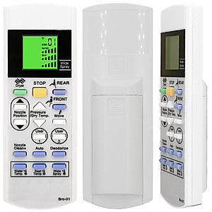 XIVUE Replacement Remote Control for Brondell Bidet Toilet Seat Swash S1200 (Also Work with S1400 S1000 S900 S300 CL825) with Mounting Bracket, White, B620240102B05(Bro-01_zhijia)