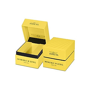 I By Invicta Men's 90242-001 Chronograph Black Dial Black Leather Dress Watch