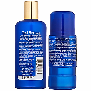 Tend Skin Razor Burn and Ingrown Hair Kit-Tend skin 4ounce + Roll on 2.5 ounce