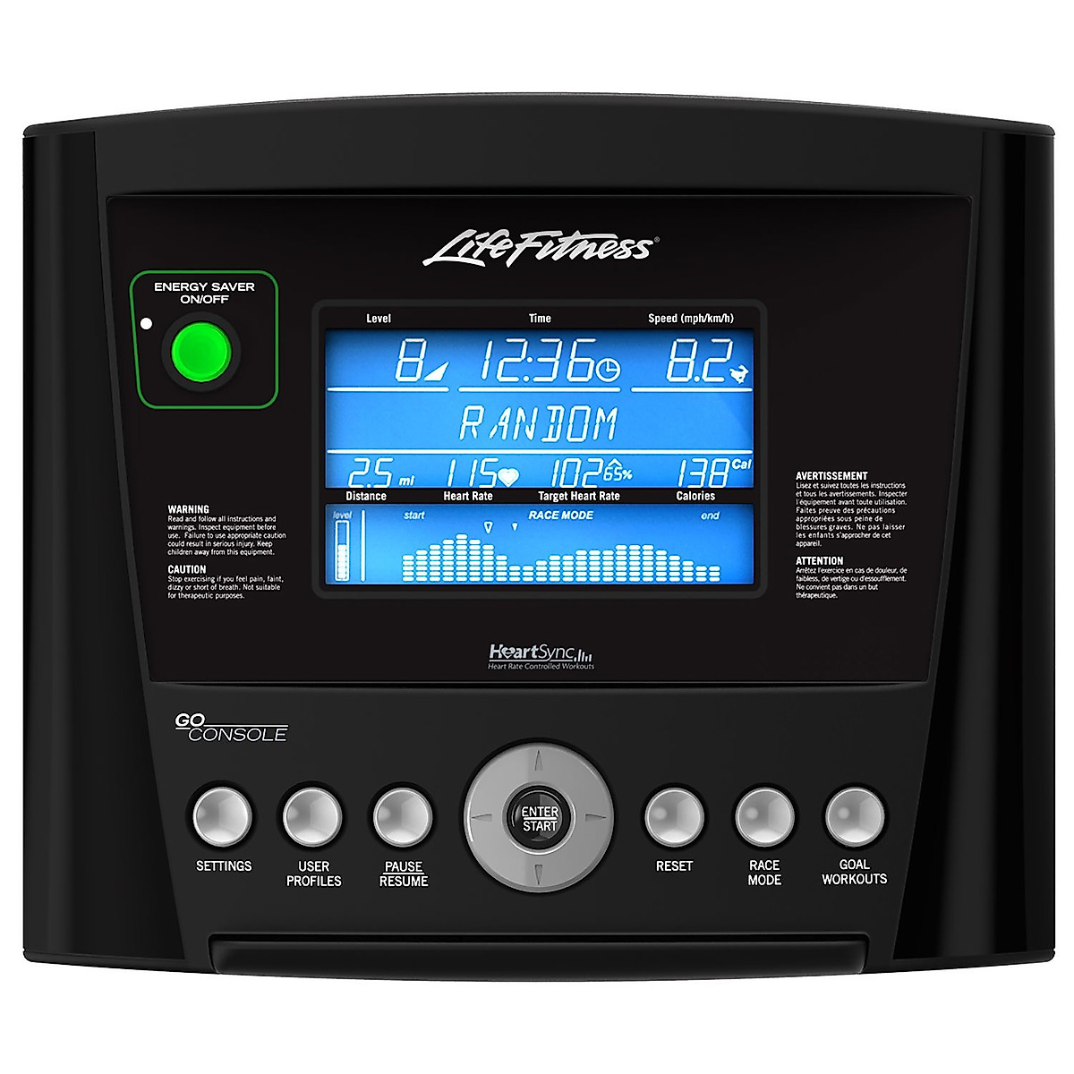 Life Fitness C3 Upright Indoor Cycling Exercise Bike with Go Console