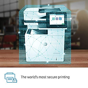 HP LaserJet Enterprise MFP M635h Monochrome All-in-One Printer with built-in Ethernet & 2-sided printing (7PS97A)
