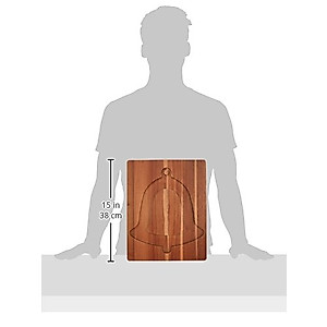 Lenox Bell Cracker and Cheese Board, Brown