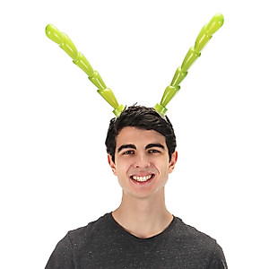 elope Green Light-Up Insect Bug Antennae Costume Headband for Adults and Teens