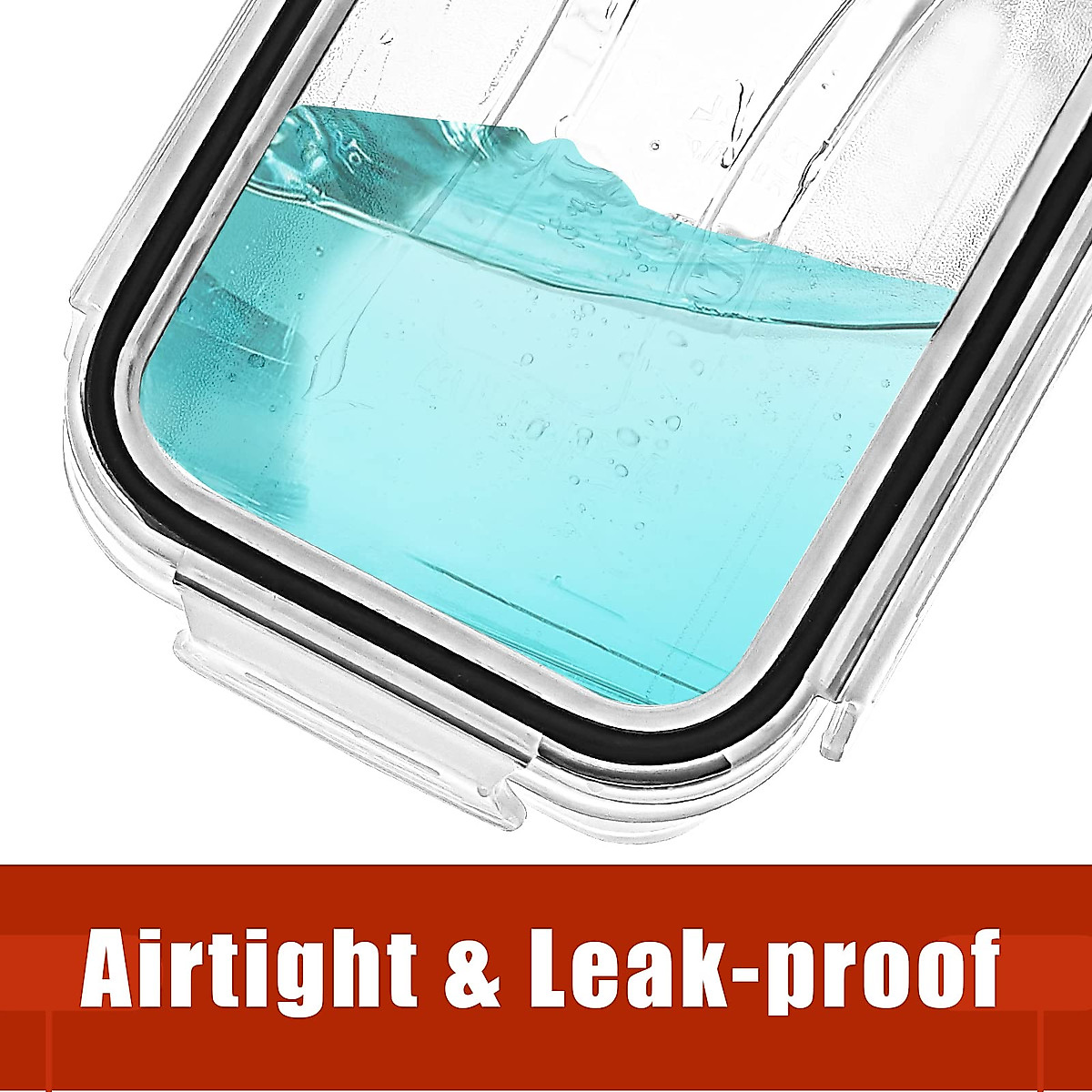 30 Pack Airtight Food Storage Containers for Kitchen Pantry Organization and Storage, BPA-Free, PRAKI Plastic Storage Canisters with Lids - Cereal, Flour and Sugar, Include 40 Labels, 6 Spoon & Marker