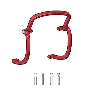 gouduoduo2018 FPV Drone Gimbal Bumper for DJI FPV Drone PTZ Protect Bar Aluminum Alloy Camera Anti-collision (Red)
