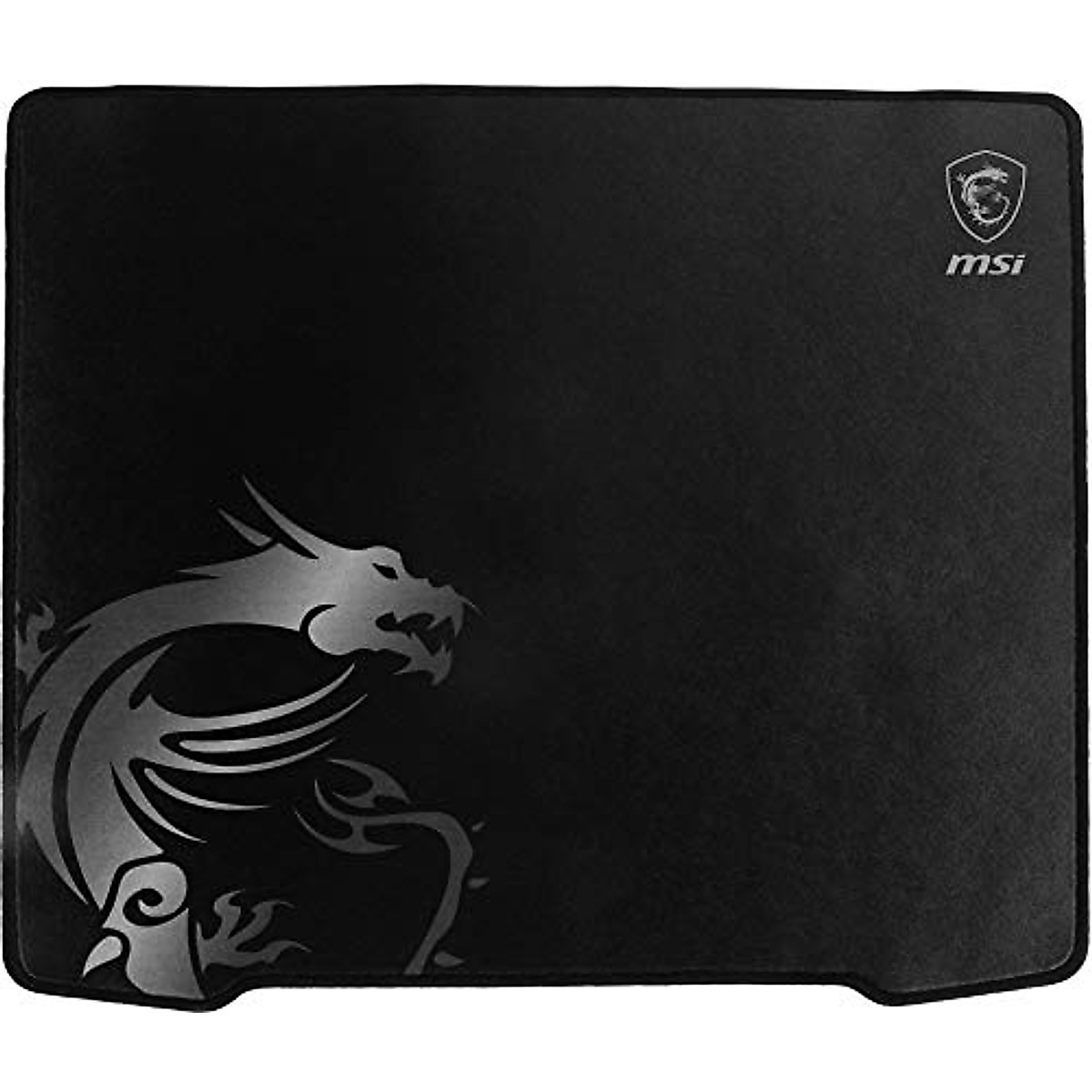 MSI Agility GD30 - Gaming Mouse Pad, Silk Gaming Fabric Surface, Soft Seamed Edges, Anti-Slip Base - 450 x 400 x 3 mm