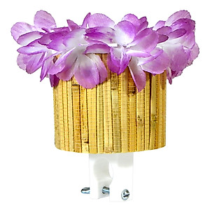 Cruiser Candy Tiki Bicycle Cupholder Cute Hawaiian Flower Bike Drink Holder Aloha!