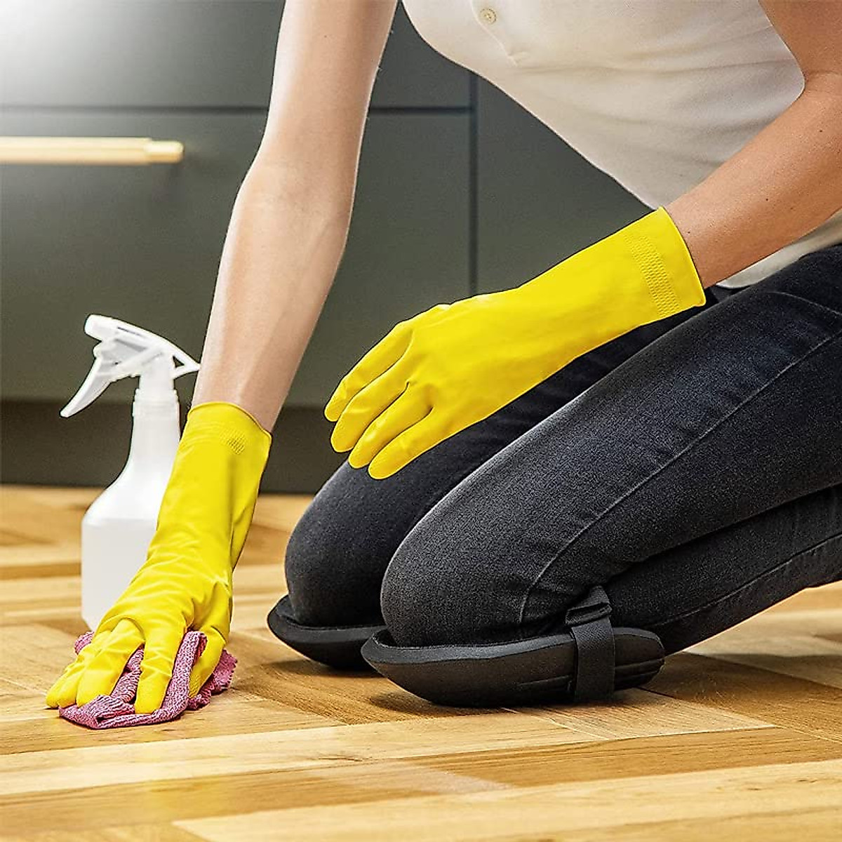 Ximimark 2 PCS Construction Soft Foam For Knee Protection EVA Knee Pads Protector Cushion Protective Gear Sponge Knee Pad for Gardening Working