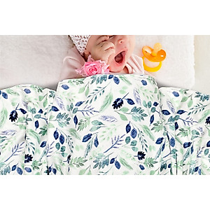 Terriboo Minky Baby Bed Blanket Newborn Mink Blanket Double Layer with Dotted Backing (Animal)