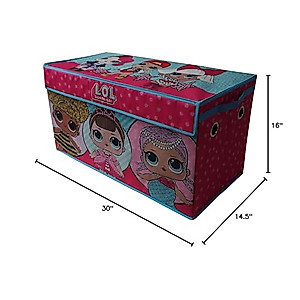 LOL Surprise Collapsible Storage Trunk, Multicolor