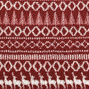 Eddie Bauer - Throw Blanket, Reversible Sherpa Bedding, Warm & Lightweight Home Decor for Colder Months (Alpine Fair Isle, Throw)