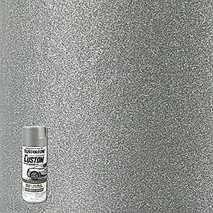 Rust-Oleum 323351 Automotive Custom Lacquer Spray Paint, 11 oz, Metallic Silver