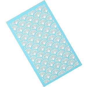 1 Sheet Screen Printing Template Portable Silk Screen Stencil Crafting Supplies Handcrafted Clay Crafts Stencil Clay Making Stencil Polymer Clay Printing Stencil Silk Mesh Transfer
