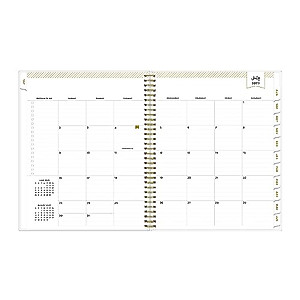 2023-2024 Day Designer Weekly/Monthly Planning Calendar, 8-1/2" x 11", Poppy Garden, July 2023 to June 2024, 142522