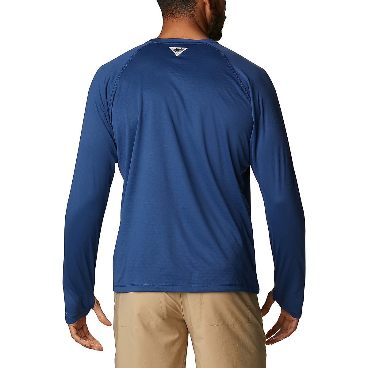 Columbia Men's PFG Zero Rules Ice Long Sleeve Shirt, Carbon, XX-Large