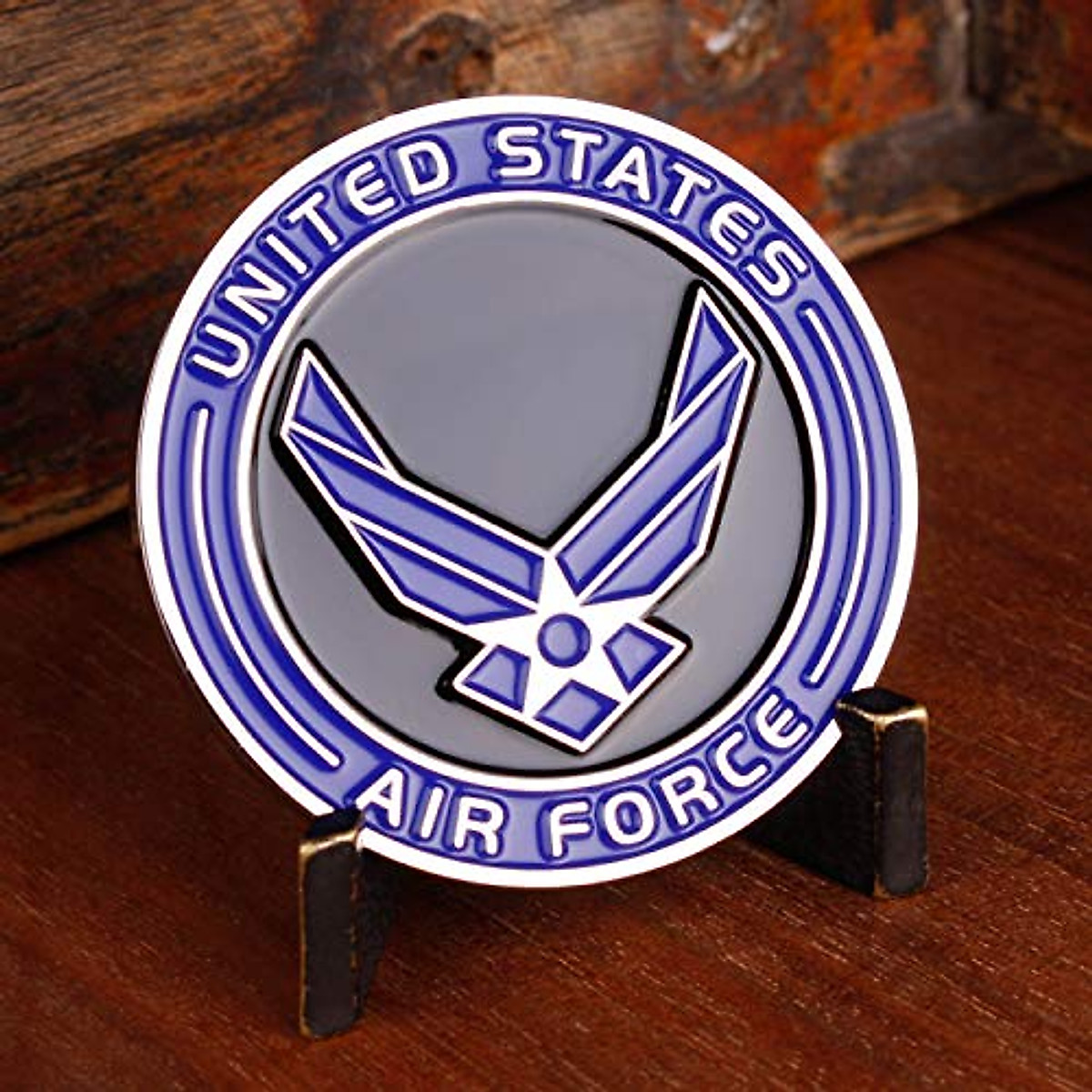 Air Force Technical Sergeant E6 Challenge Coin! United States Air Force Tech Sergeant Rank Military Coin. E-6 USAF Challenge Coin! Designed by Military Veterans - Officially Licensed Product!