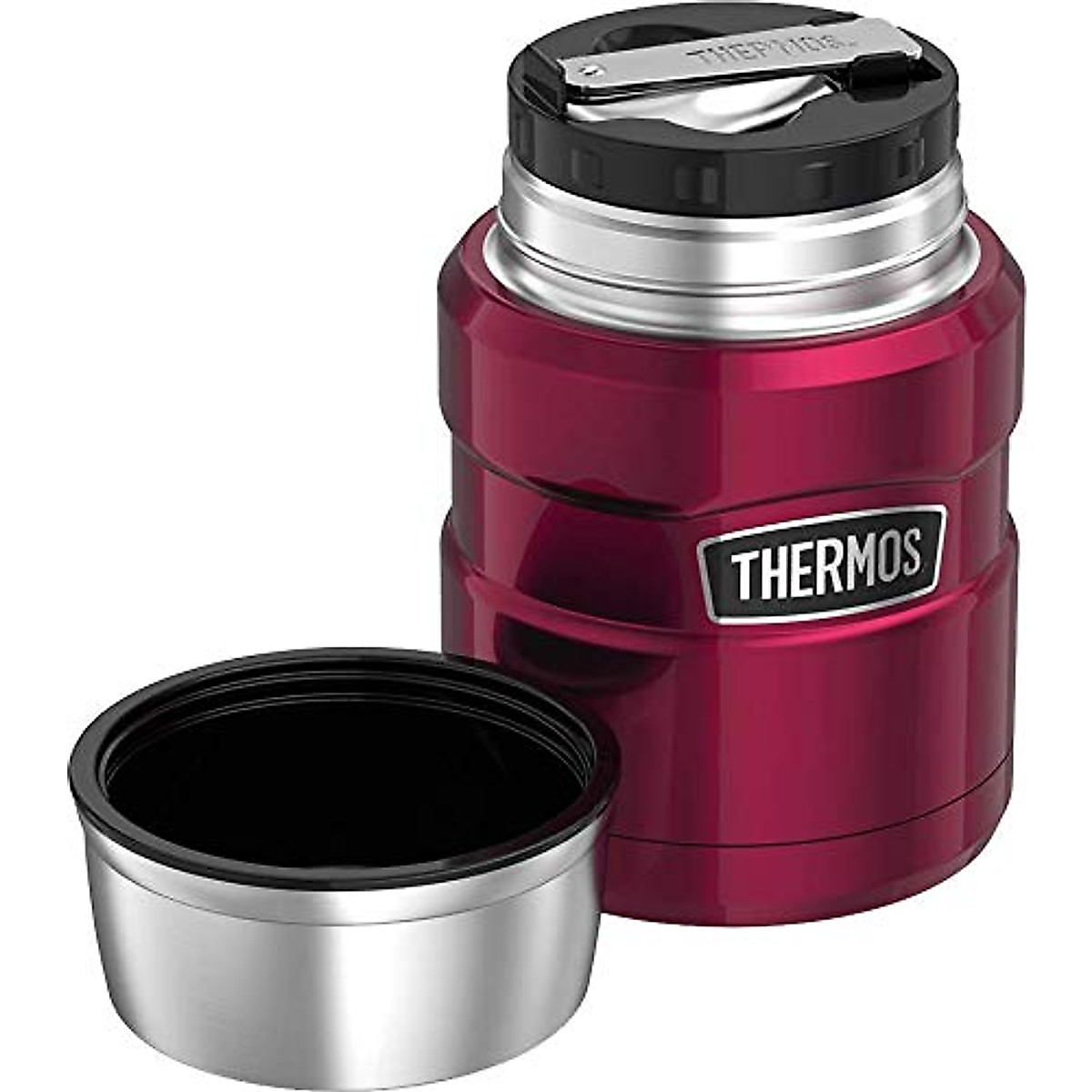 Thermos Stainless King Food Flask - 470 ml, Raspberry