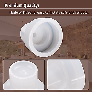 6 Pack 00600.1000 Faucet Silicone Rubber Seat Cup, Fit for Bunn Beverage Equipment (6)