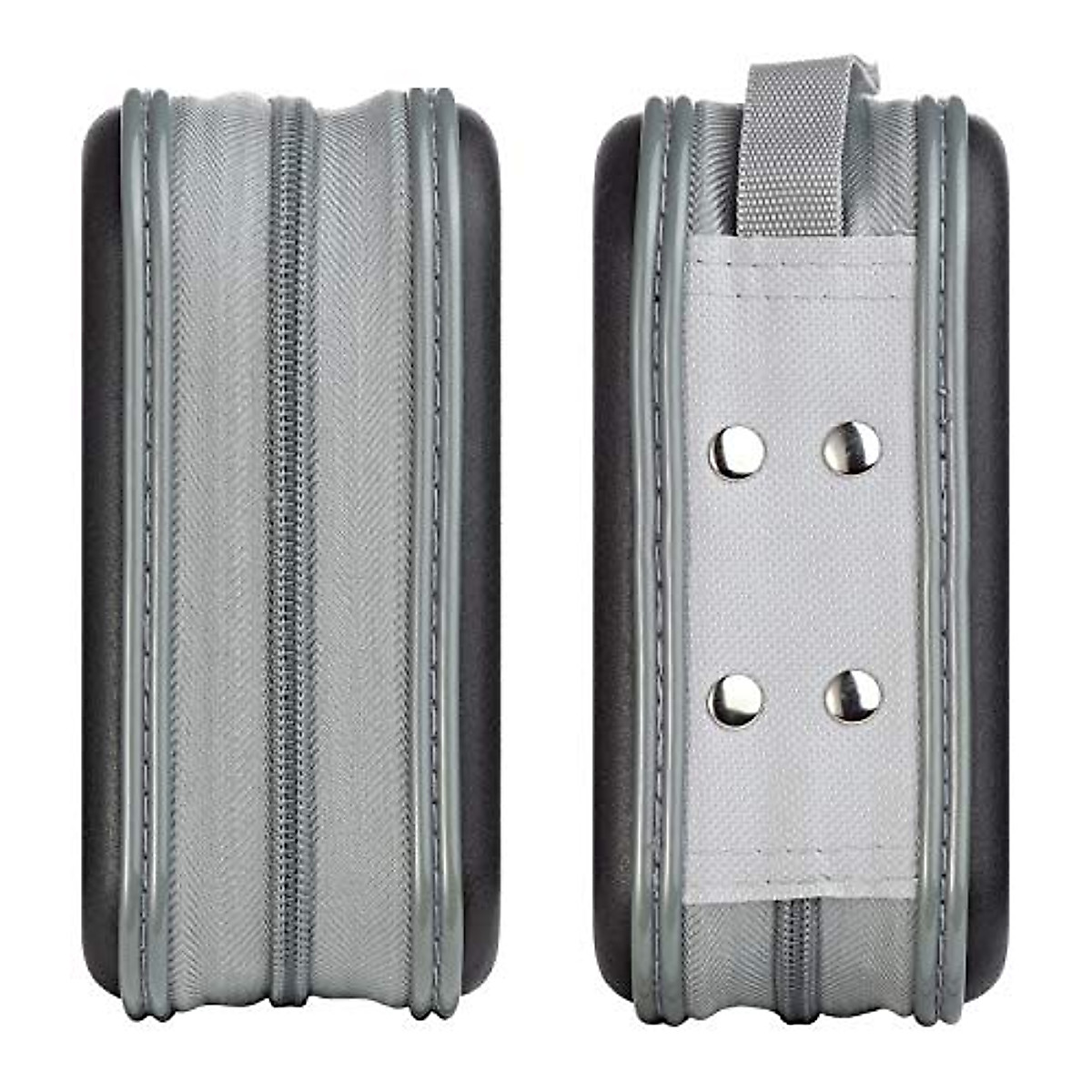 alavisxf xx CD Case, 48 Capacity Hard Plastic DVD Case Portable Zipper CD Case Holder Large Storage Disc Wallet Bag for Car Home Travel (Black, 48 Capacity)