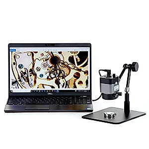 1080p 2MP HDMI Digital Microscope with 11" Articulating Arm
