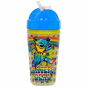daphyls Grateful Dead Dancing Bear Straw Cup