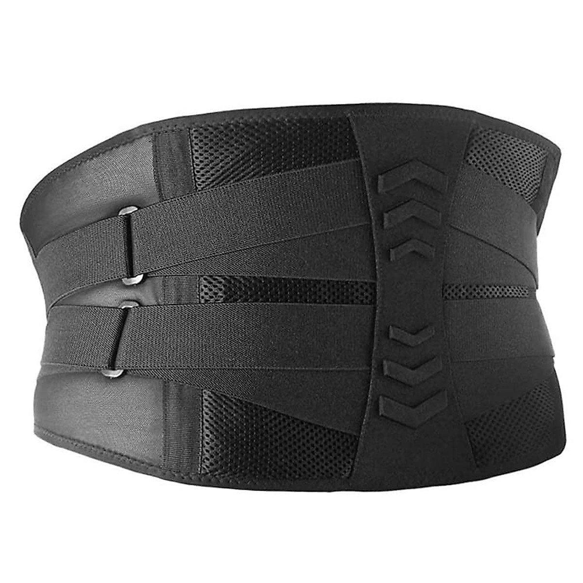 UOOD Low Back Support Belt - Lumbar Support Brace with Reinforcing Springs - Adjustable Elastic Men Womens Belt Sport Lumbar Brace, Pain Relief and Injury Prevention Relieves Pain (Size : L)