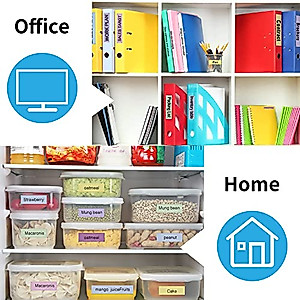 Ptouch Tape 12mm 0.47 Inch Laminated Clear/Purple/Blue/Pink/Lemon Yellow/Mint Green Replacement for Brother TZe Tape Compatible with Brother P Touch PT-H110 D210 D400 1280 1800 Label Maker Tape,6 Pack