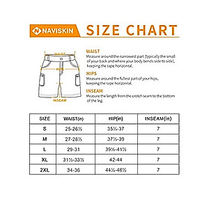 NAVISKIN Women's Hiking Cargo Shorts UPF 50+ Outdoor Shorts Quick Dry Water Repellent Camping Golf Shorts Black Size XL