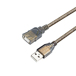 PASOW USB 2.0 A Male to A Female Extension Cable High Speed 480 Mbps (50 Feet(15m))