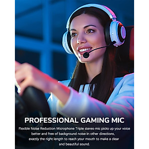 AKKE BlackShark V2 Mic Replacement 3.5mm Jack Detachable Microphone Boom Noise Cancelling Compatible for Razer BlackShark V2,V2 Pro, Gaming Headsets