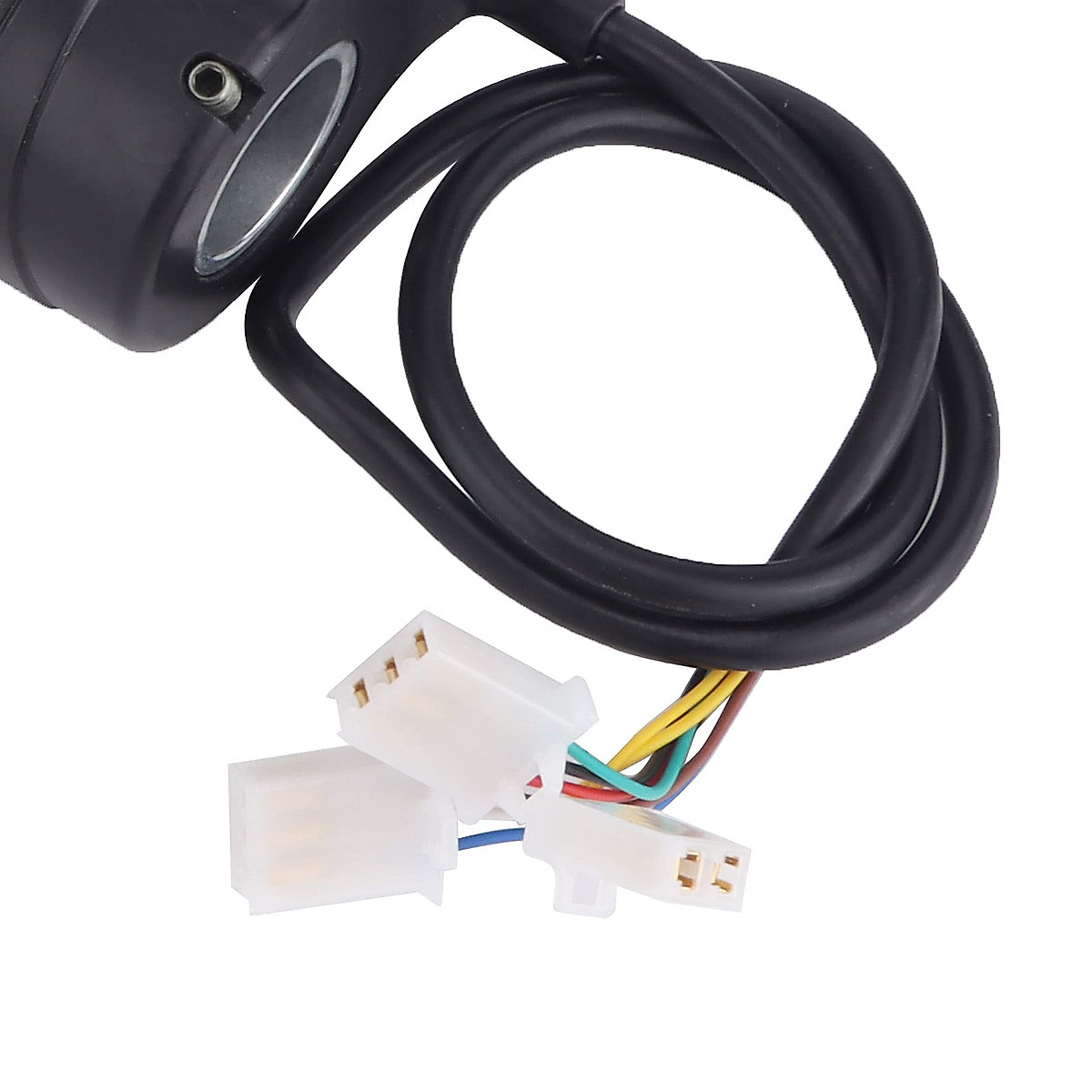 VGEBY 1Pair Electric Bike Throttle Grip, 3 Speed Control Throttle Hand Grips for Electric Bikes with Forward and Reverse Gear Electric Accessories