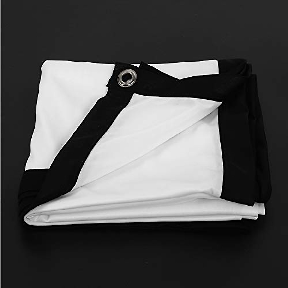 HD Portable Projector Screen 16:9 Non-Crease Projector Movies Screen 40inch - 120inch Thicken Projection Curtain for Indoor Outdoor Home Theater Office Presentation Education(40in)