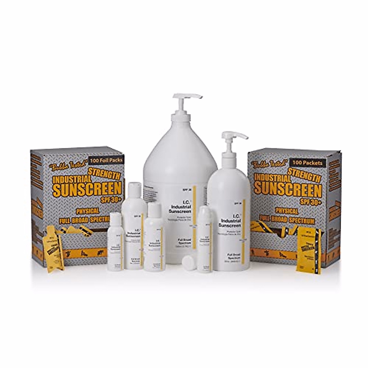 R&R Lotion Industrial Zinc Oxide Sunscreen SPF36, Full Broad Spectrum, Rubs in Clear, Protects immediately, 80-min water resistance. . 32oz., white, ISSC-32-30+FF