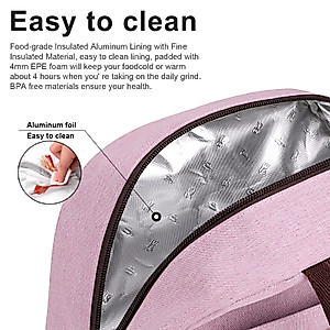 BALORAY Lunch Bag for Women Men Insulated Lunch Box, Large Insulated Leak-proof Water-Resistant Thermal Bento Bag