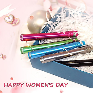 SEAMAGIC 15-Pack LED Penlight - Pocket Bulk Pen Light Flashlight with Clip, 30-Piece Dry Batteries Included, Mini Pen Light for Inspection, Repairing, Camping and Training Course (15-Pack)