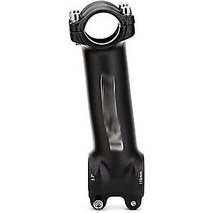 ZECHAO 25.4mm Mountain Bike Stem,Ultralight Handlebar Stem 7 Degree Mountain Road Bike Stem 60/70/80/90/100/110/120/130mm Bike Stem Bike Stem (Color : Black, Size : 25.4x130mm)
