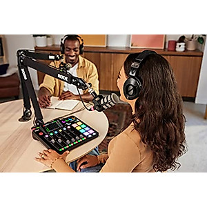 RØDE NTH-100 Professional Over-ear Headphones For Content Creation, Music Production, Mixing and Audio Editing, Podcasting, Location Recording,Black