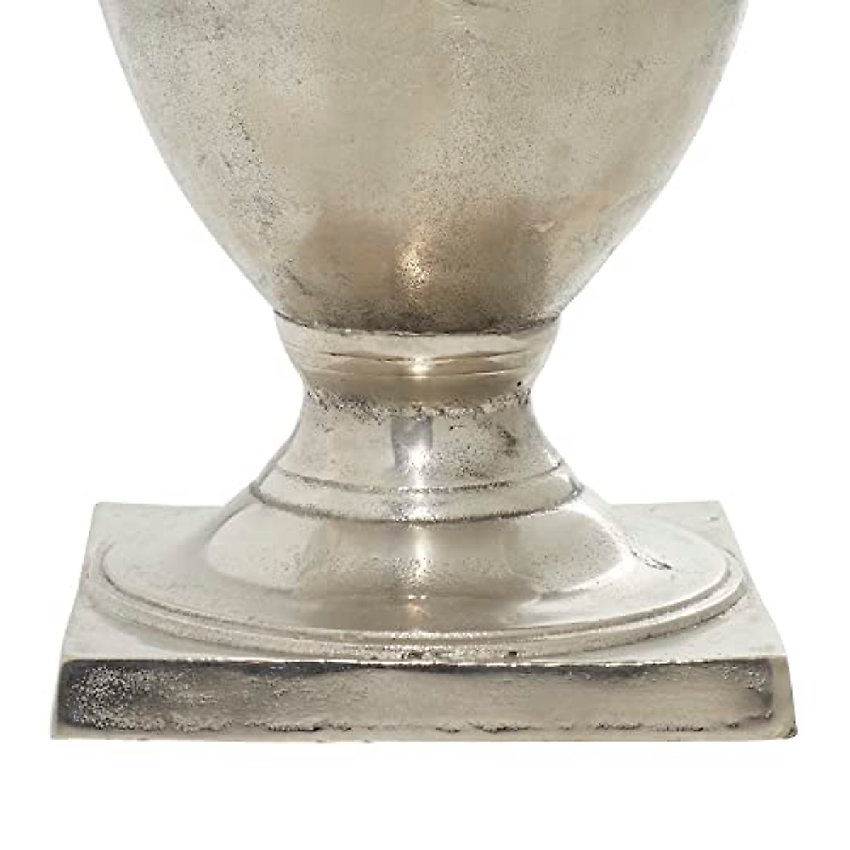 The Novogratz Aluminum Champagne 2 Bottle Ice Bucket, 16" x 12" x 18", Silver