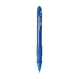 BIC Velocity Retractable Ballpoint Pen, Medium Point (1.0mm), Blue Ink, 36-Count Bulk Pack of Pens