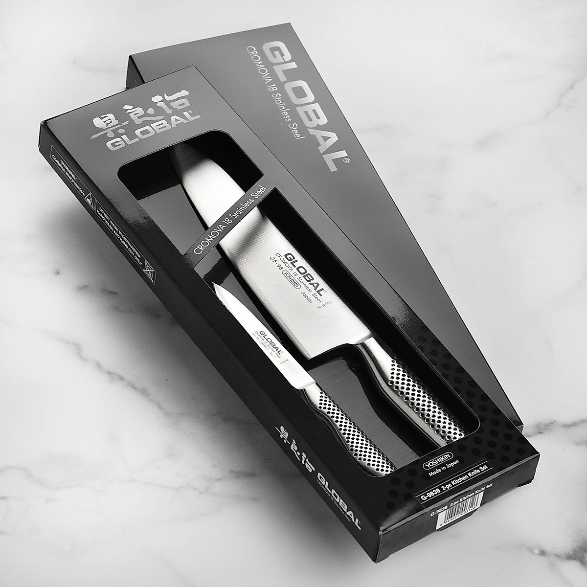 Global Model X Chef's Knife & Paring Knife Set - 2 Piece