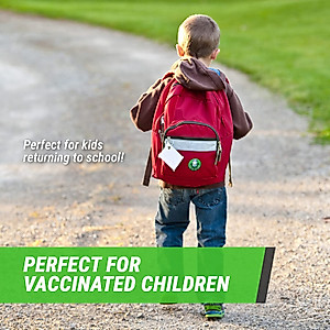 300 I Got My Flu Shot Stickers - 1.5 inch Round Circle Dots I Got Flu Shot Stickers - Vaccine Immunization Season Stickers - Green - 1 Roll of 300 Vaccine Stickers